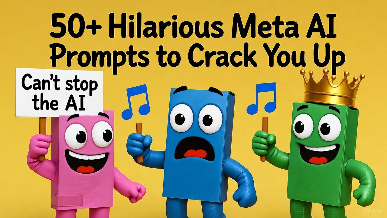 50+ Funny Meta AI Prompts To Crack You Up - Newpun